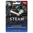 Steam $50.00 Gift Card [Physical] - Walmart.com