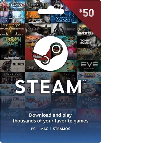 Steam $50 Gift Card - Walmart.com