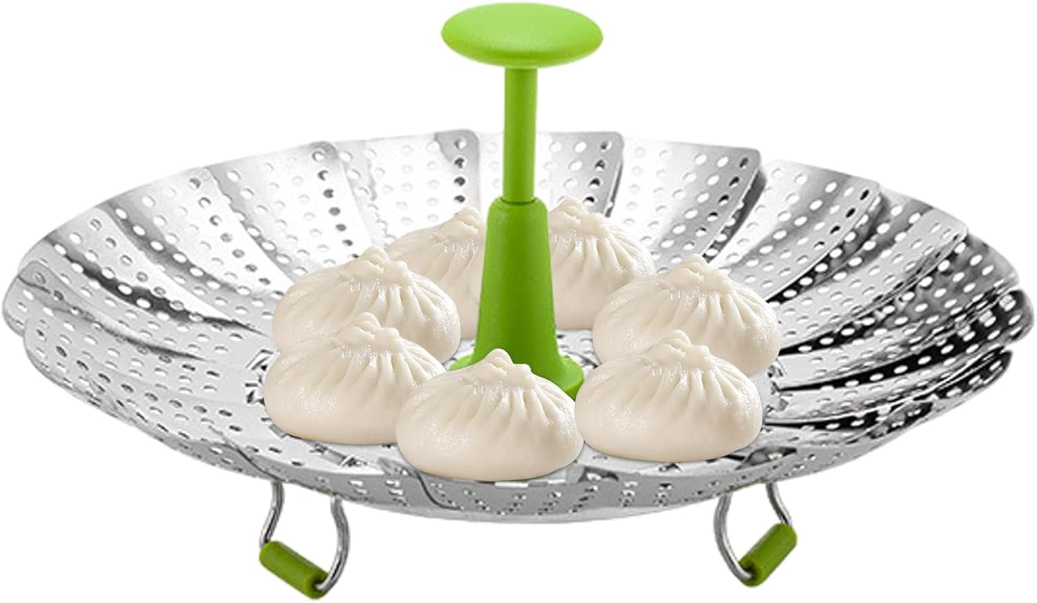 Steam Basket for Pot | Foldable Stainless Steel Rack, Steamer Baskets ...