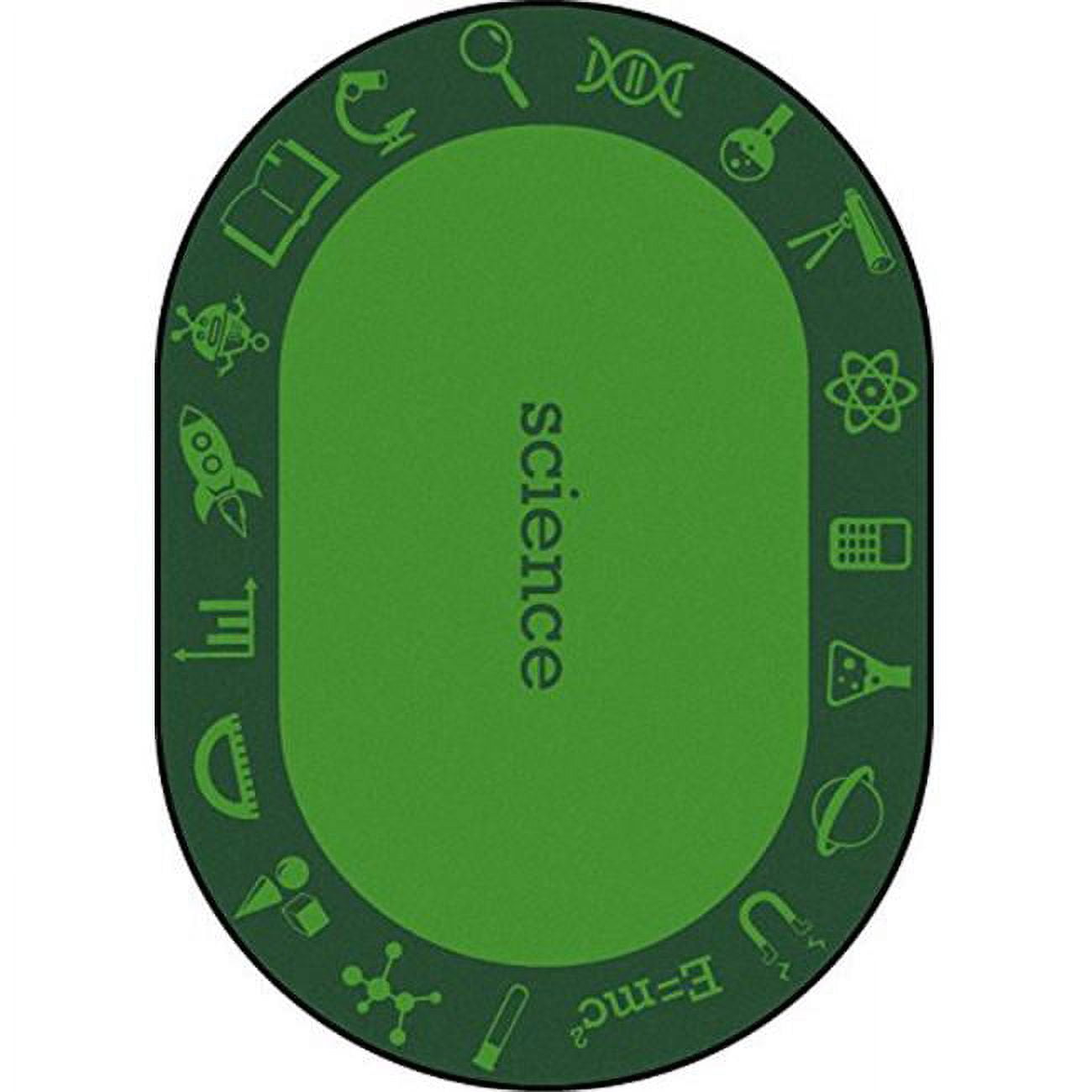 Steam Classroom Kid Essentials Oval Rug Science - Walmart.com