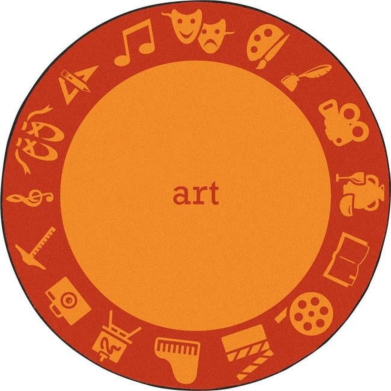 Steam Classroom Kid Essentials Round Rug Art - Walmart.com