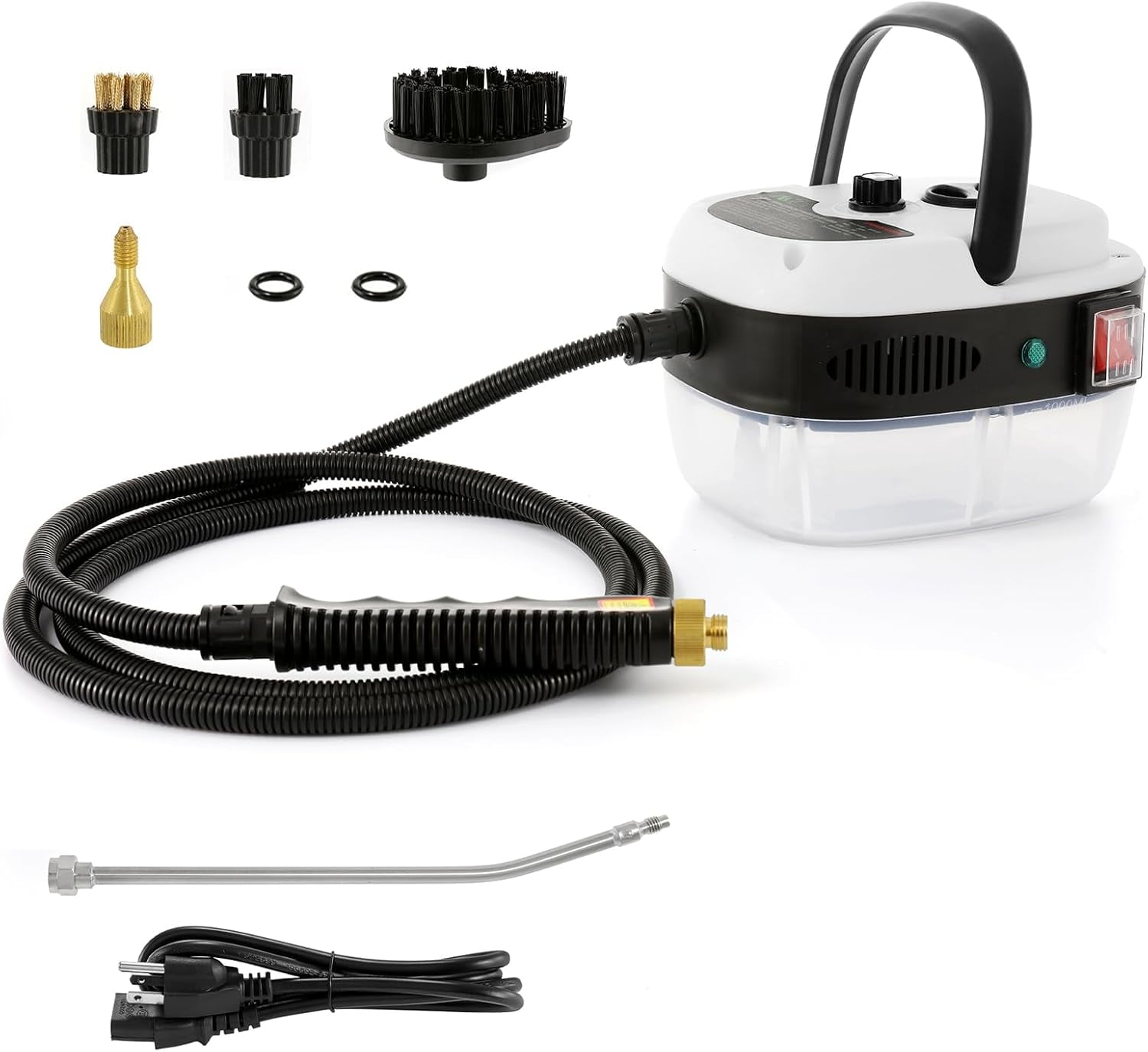 Steam Cleaner 2500W Car Steamer for Auto Detailing Handheld Steamer ...