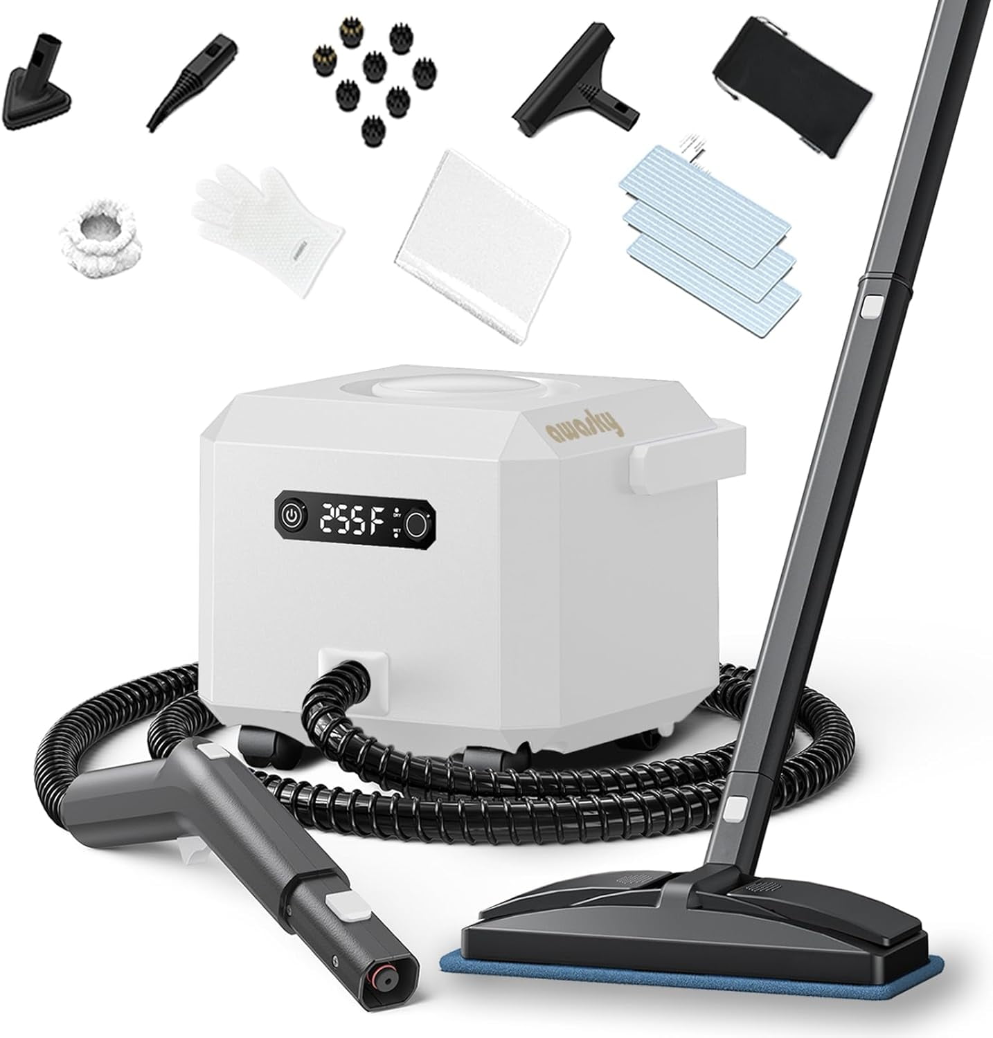 Steam Cleaner: 50s Fast Heat-up Steamer for Home Furniture Mattress ...