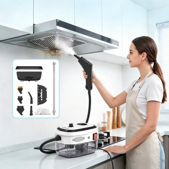 Steam Cleaner, With 6 Adjustable Steam Levels, 230°F High Temperature ...