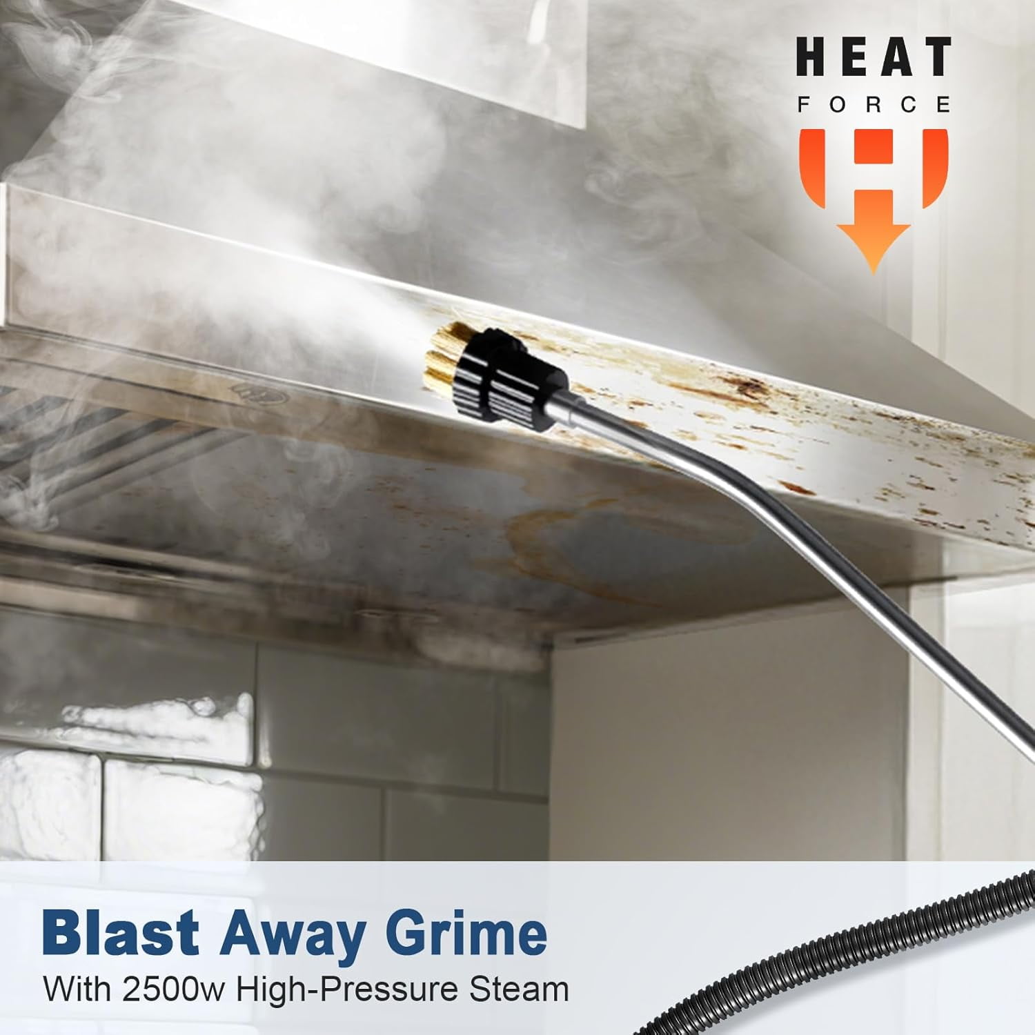 Steam Cleaner, 6-Level Adjustable, 10s Heat-Up, 1200ML Large Tank ...