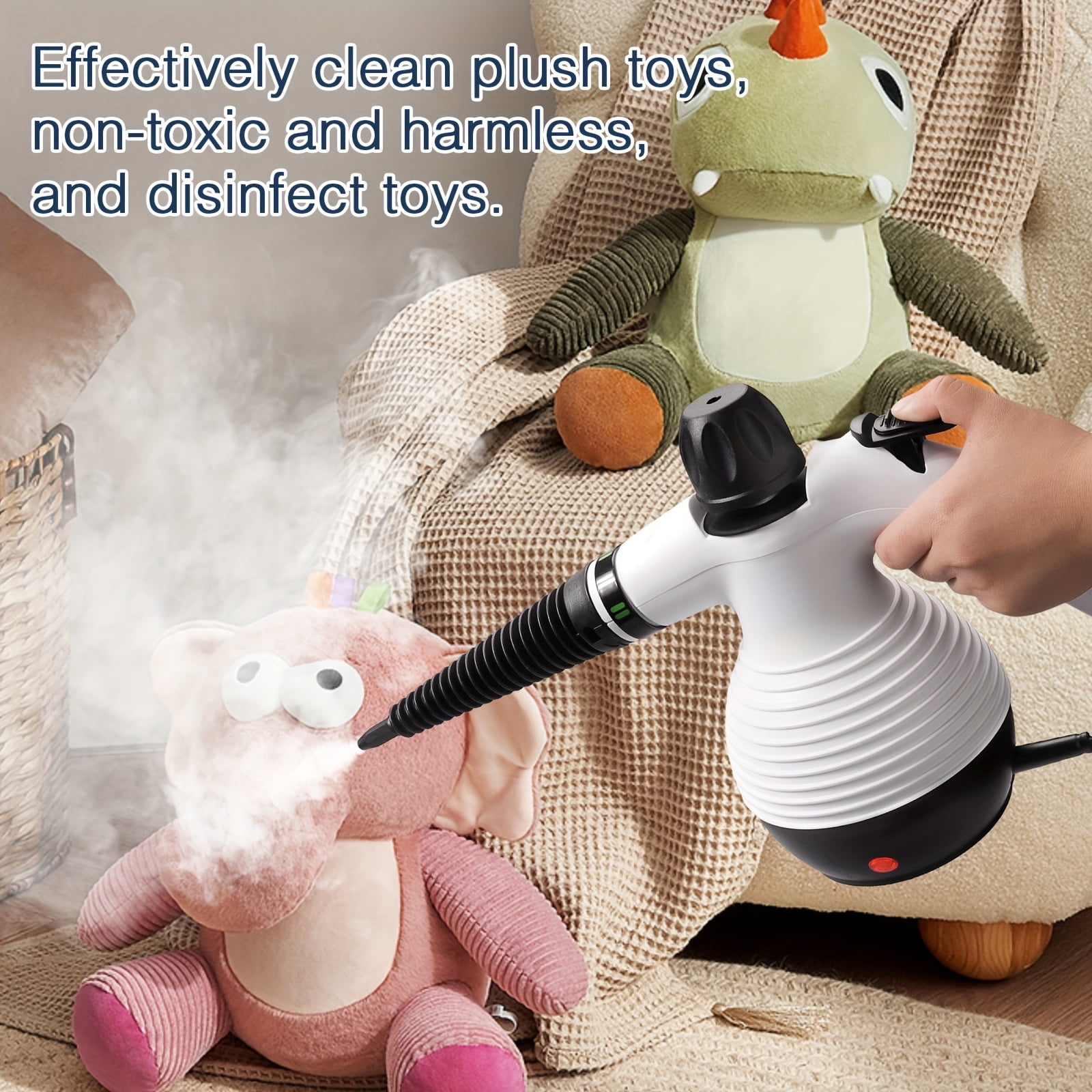 Steam Cleaner, Handheld Multi-Purpose Portable Steamer for Home Use ...