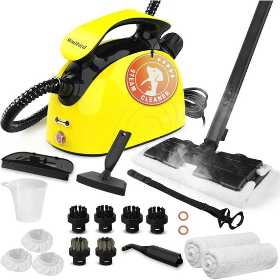 Steam Cleaner, Multipurpose Powerful Steamer with 21 Accessories, 248°F ...