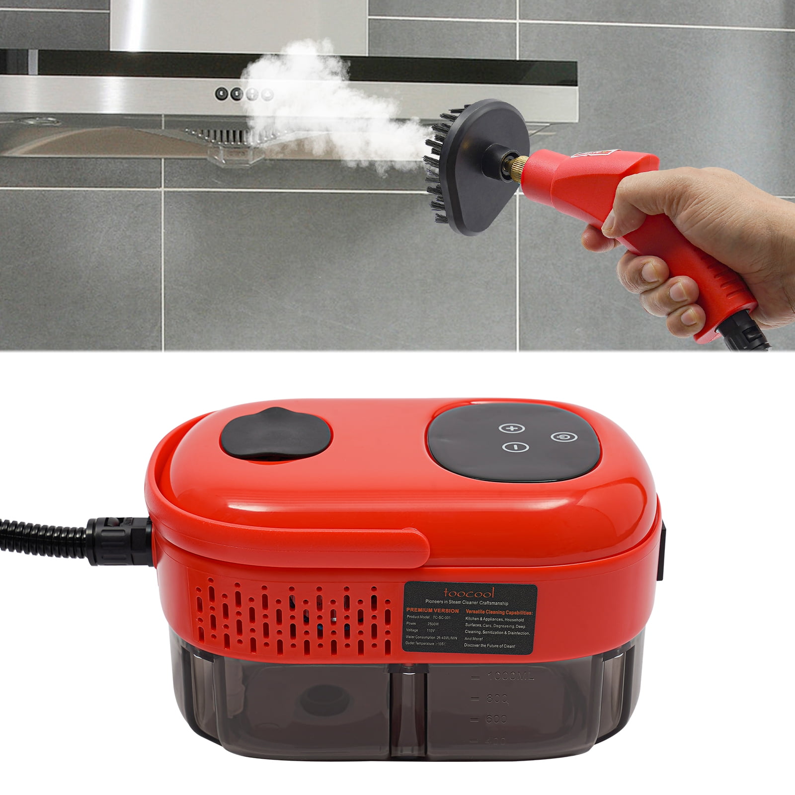 Steam Cleaning Machine, High Pressure Steam Cleaning Machine, 6-Gear ...
