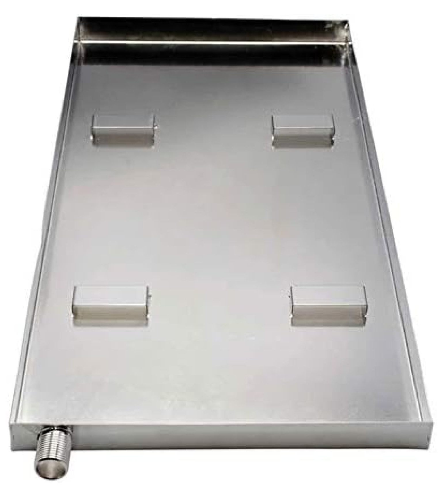 Steam Drain Pan 20 in. x 10 in. x 1 in, Stainless Steel. For Superior ...