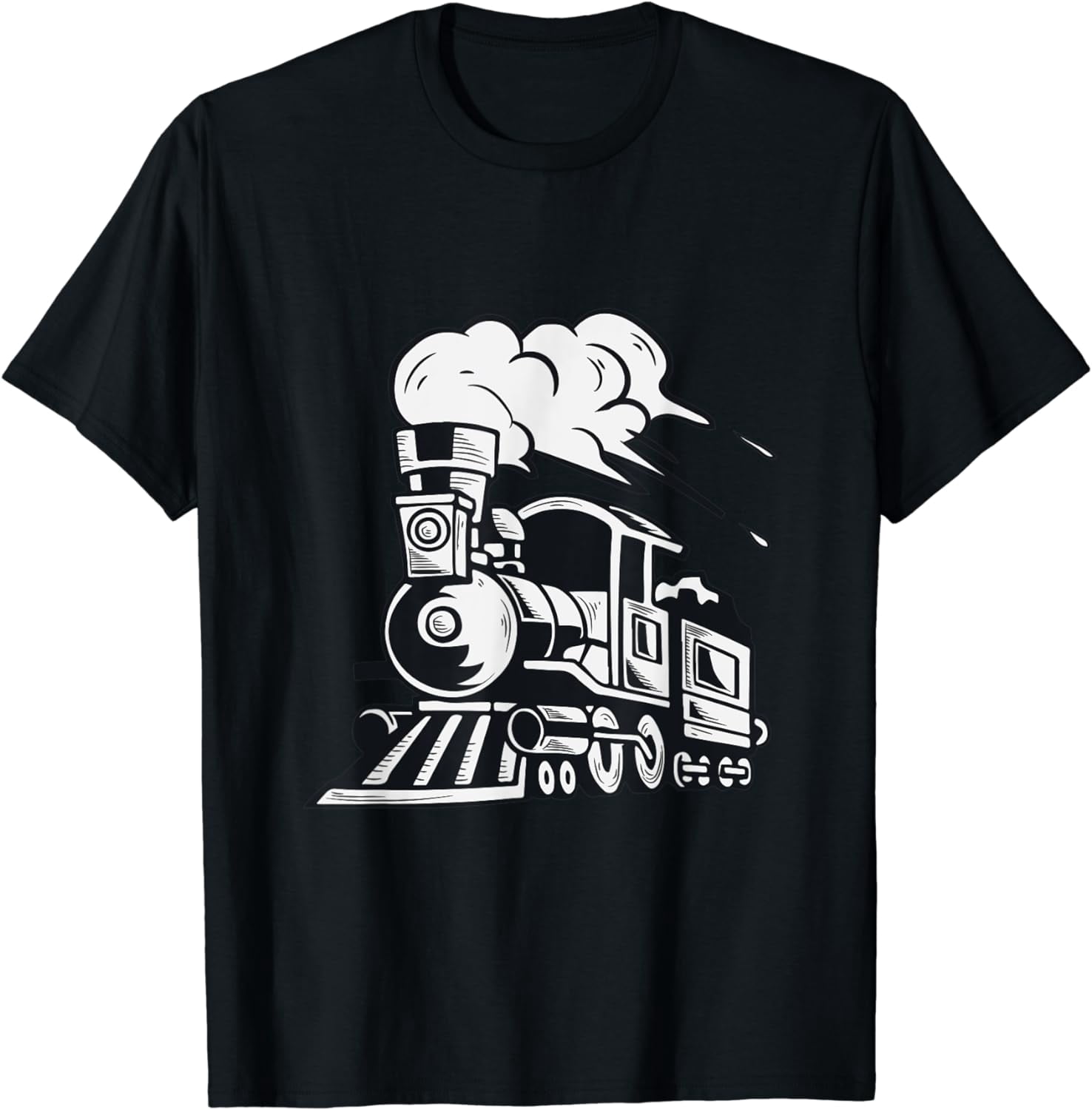 Steam Engine Design | Train Locomotive Gift T-Shirt - Walmart.com