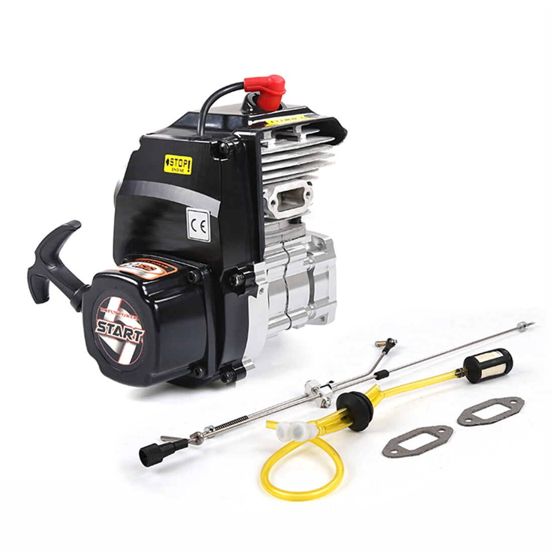 Steam Engine Model Kit That Works, 71cc Single Cylinder 2-Stroke ...