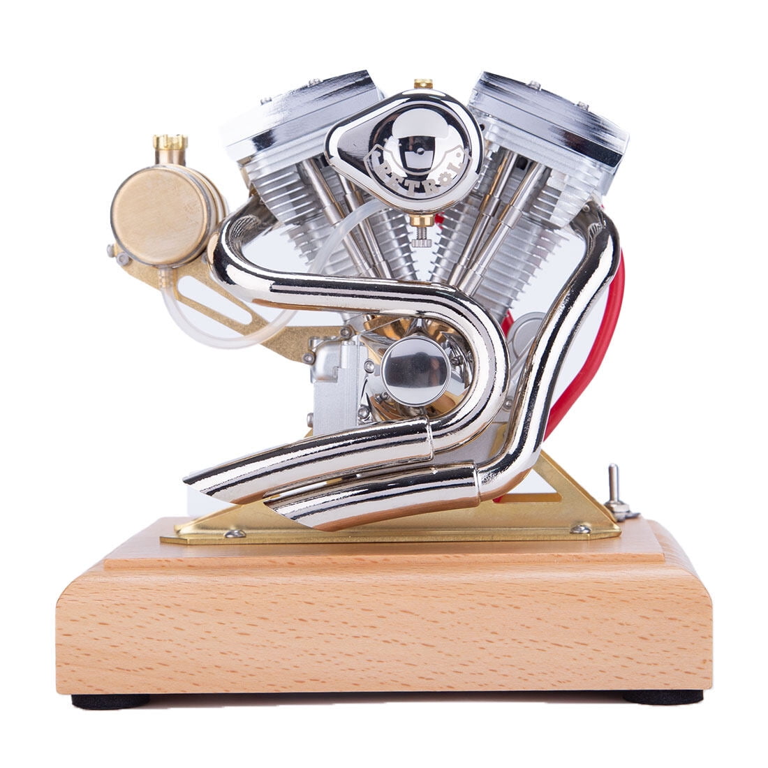 Steam Engine Model Kit That Works, RETROL 4.2CC V-Twin 4-Stroke ...