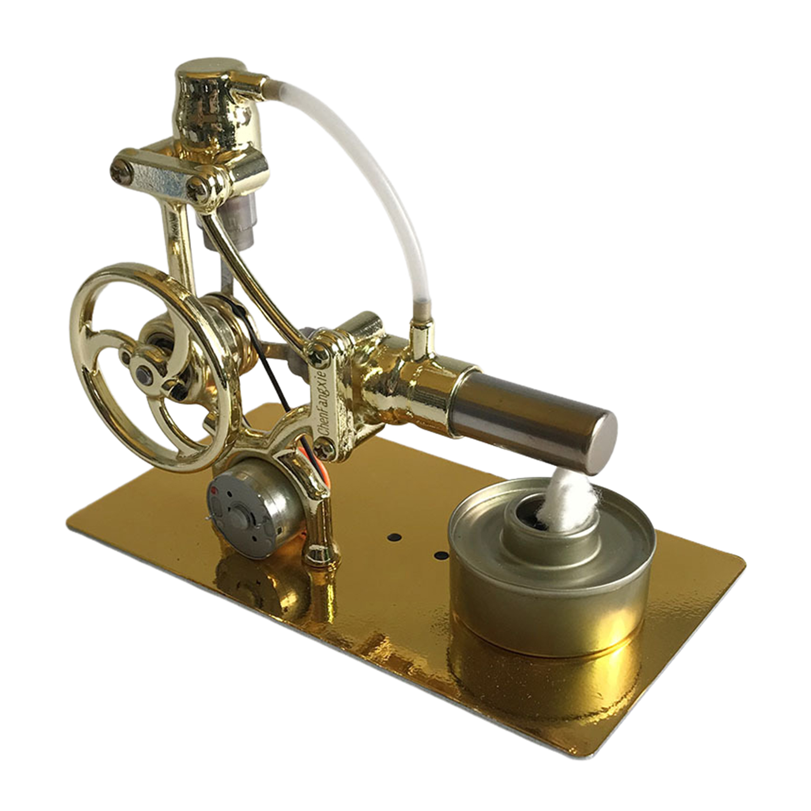 Steam Engine Model Realistic Copper Engine Decoration Heavy Duty Metal ...