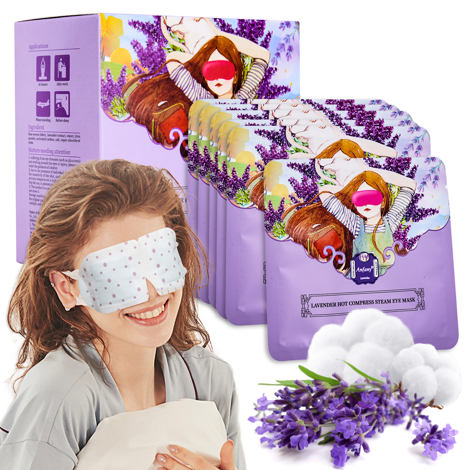Warm spa eye mask store