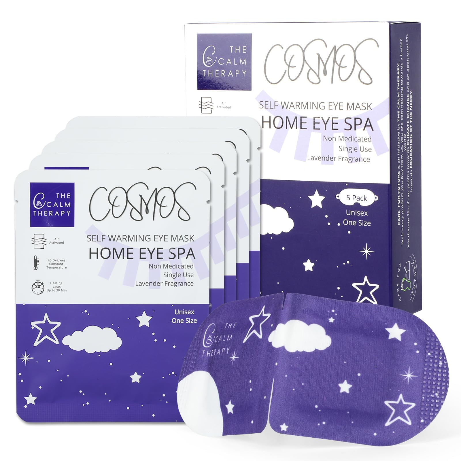 Steam Eye Mask self Heating Eye mask,Sleep Eye Mask Warm Compress for ...