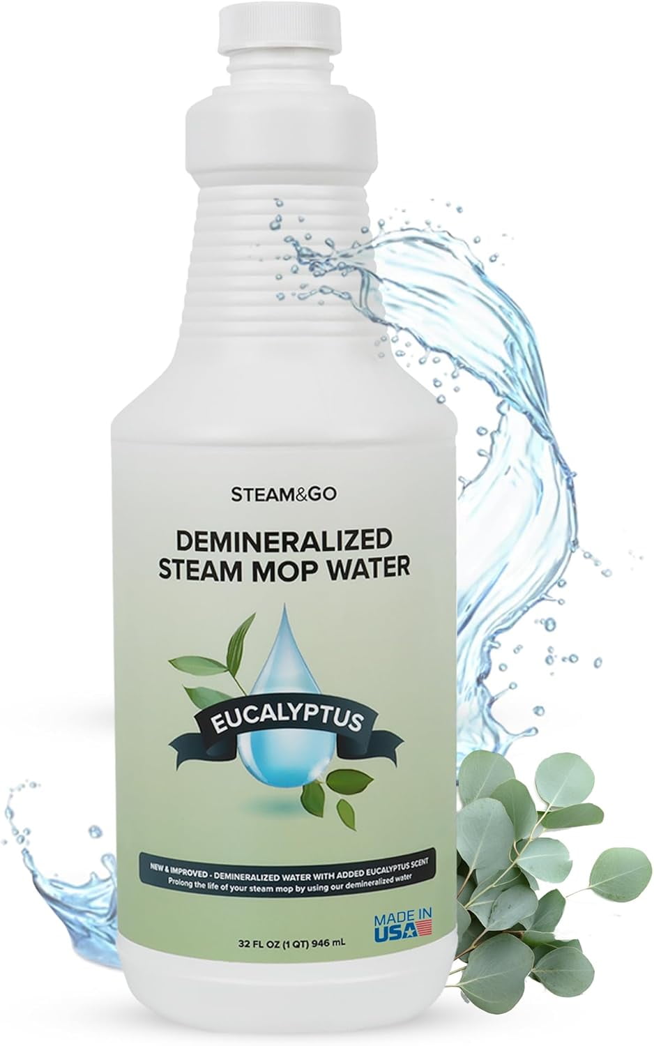Steam & Go Demineralized Water Cleaning Solution for Floor & Multi ...