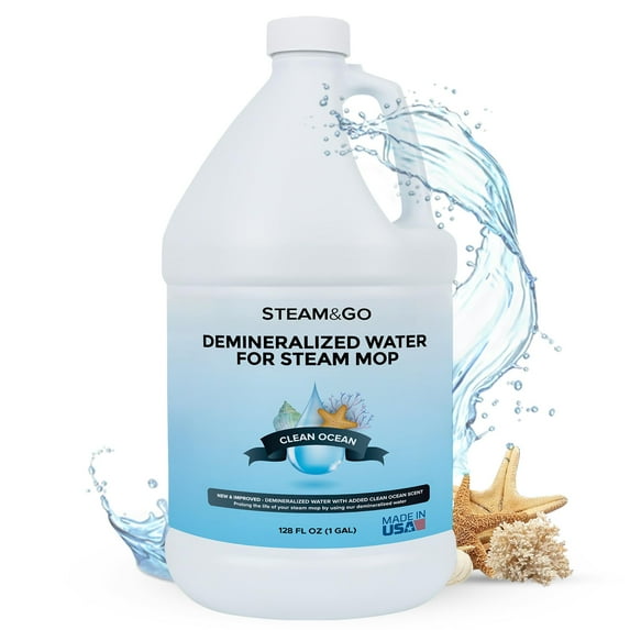 Steam & Go Demineralized Water Cleaning Solution for Floor & Multi ...