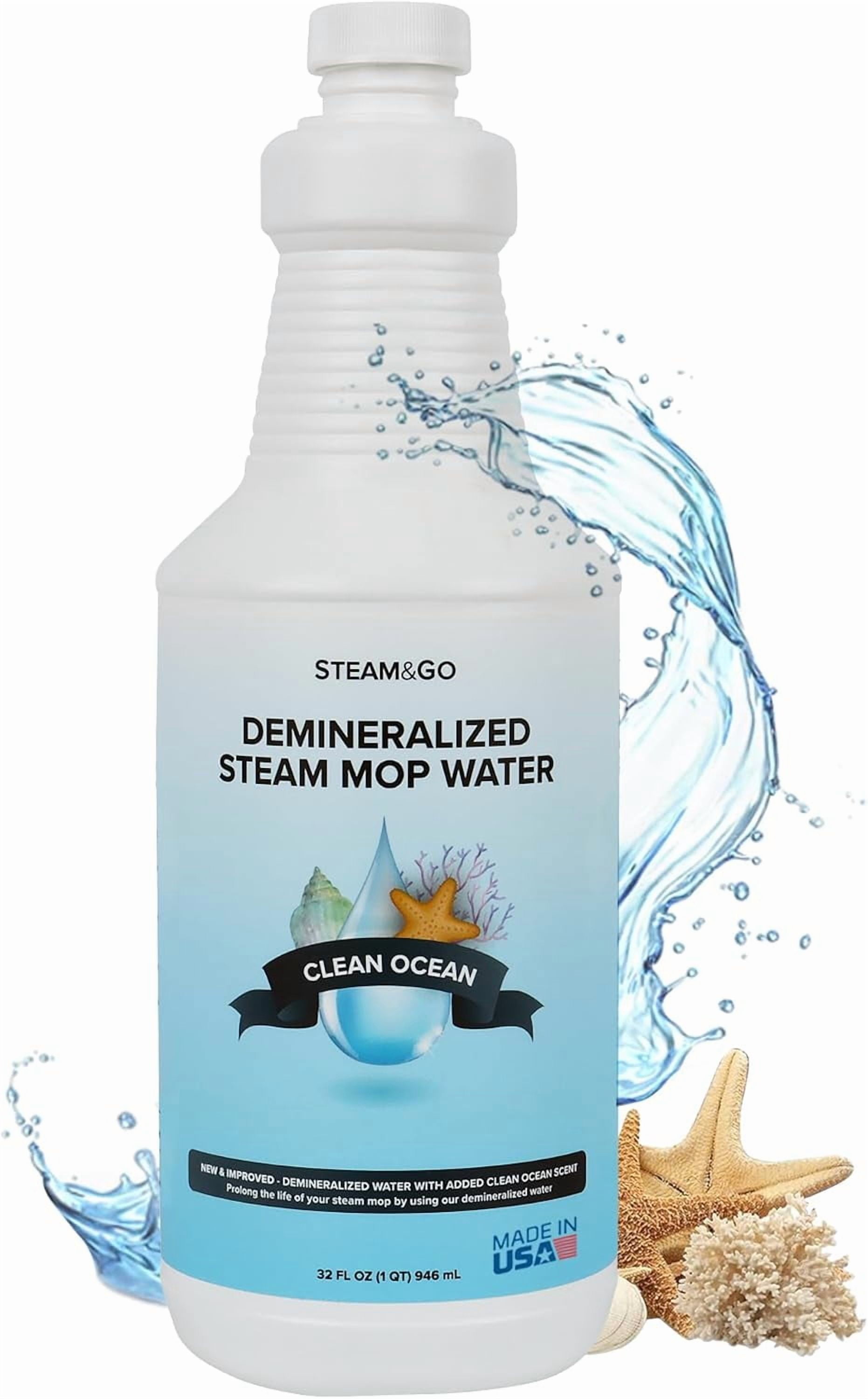 Steam & Go Demineralized Water Cleaning Solution for Floor & Multi ...