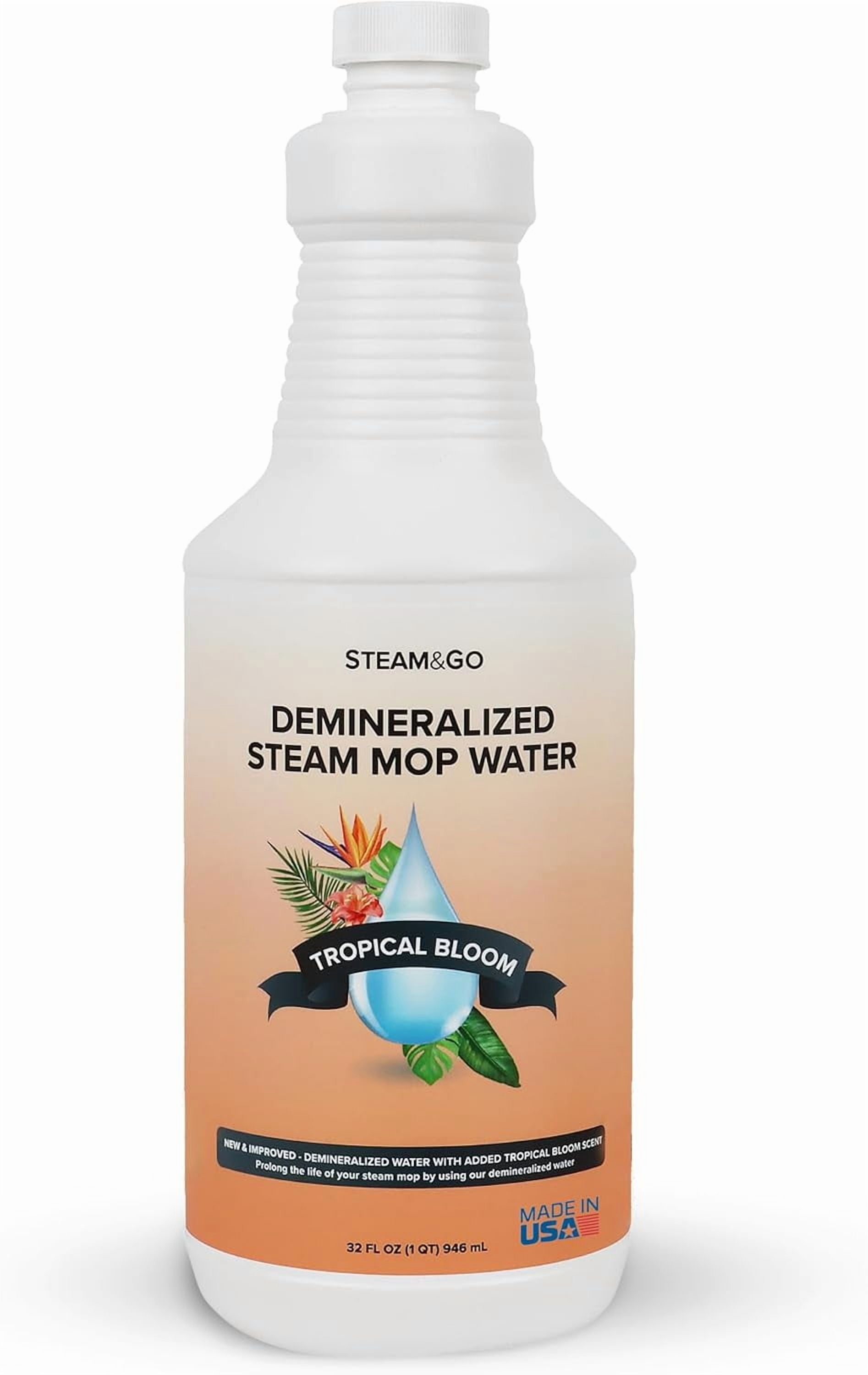 Steam & Go Demineralized Water for Steam Cleaner - PVC-Free Floor ...