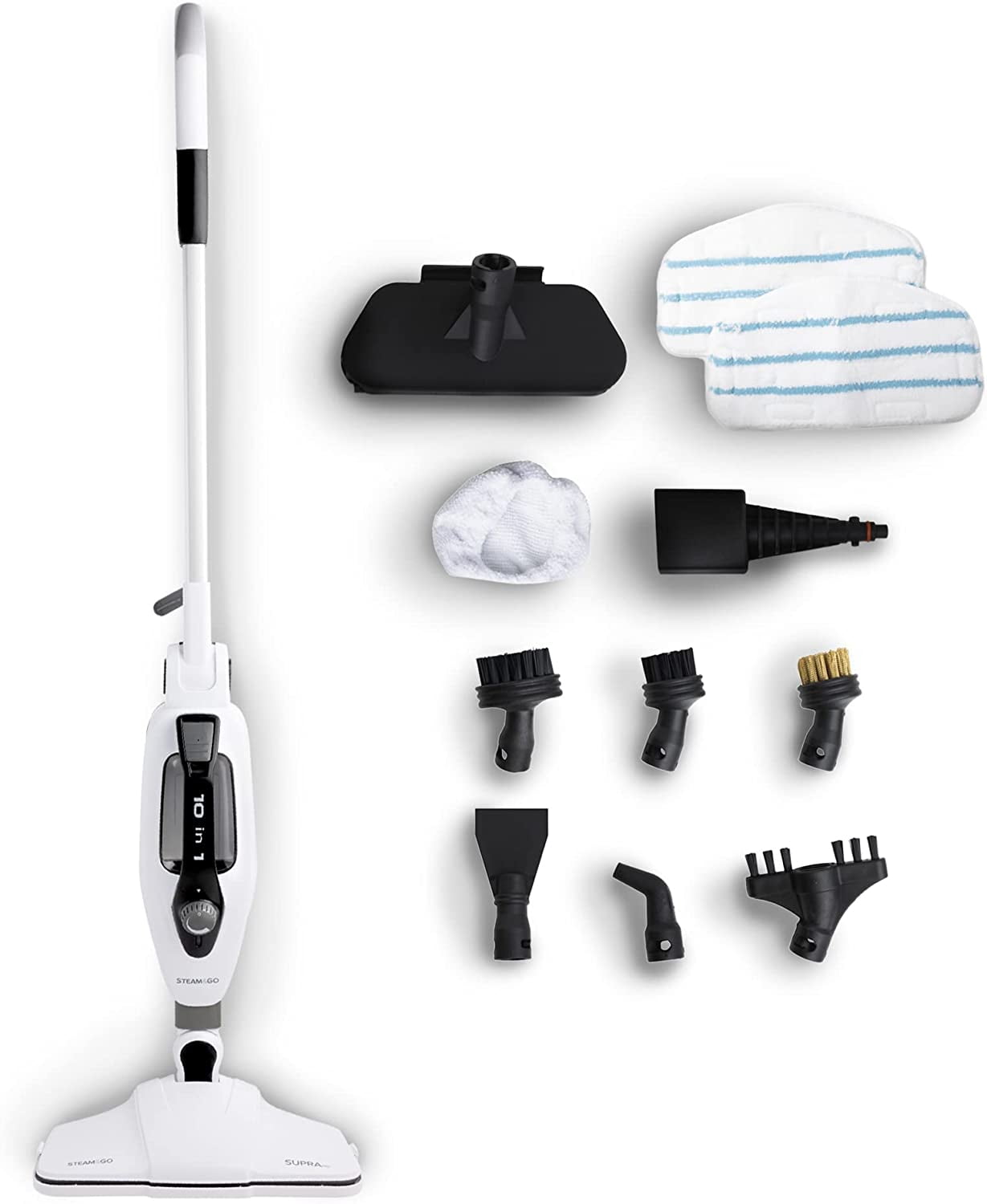 Steam & Go Supra PRO 10-IN-1 Steam Cleaner - Walmart.com