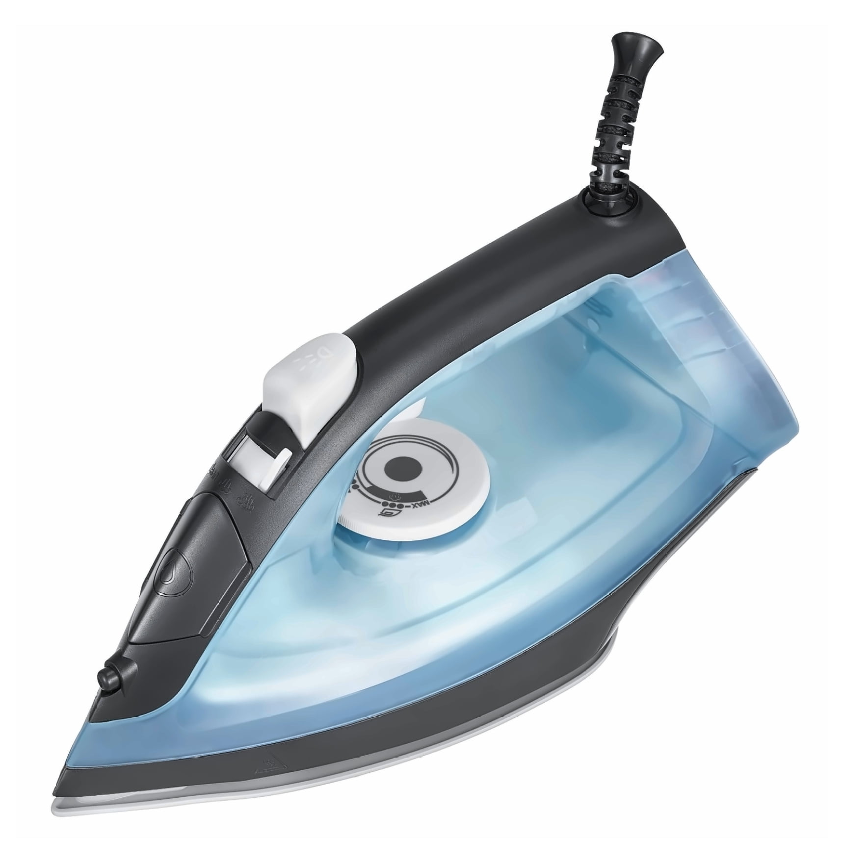 Steam Iron 1700W for Clothes, Auto Shut-Off Iron with Self-Cleaning ...