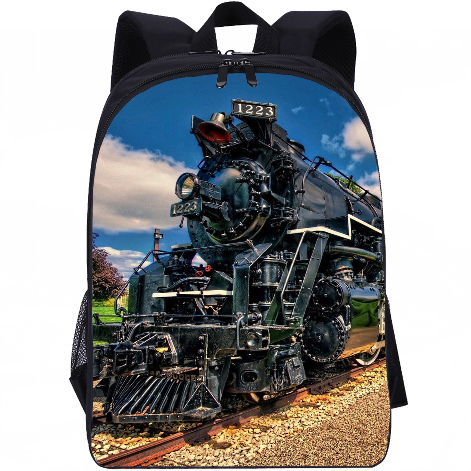 Steam Locomotive Backpack for 16h 3D Print s Backpack Outdoors Travel ...
