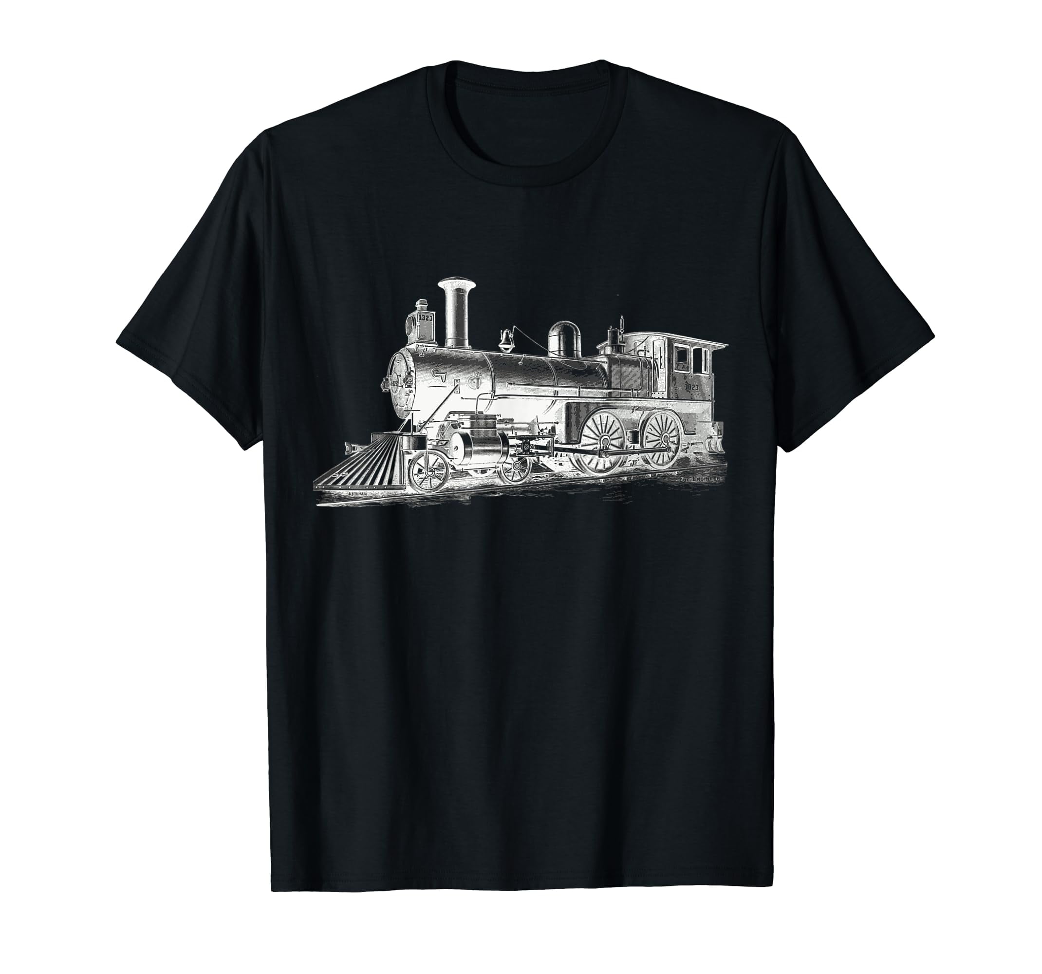 Steam Locomotive Train Engineer Railroad Mechanic Men Women Vintage T ...