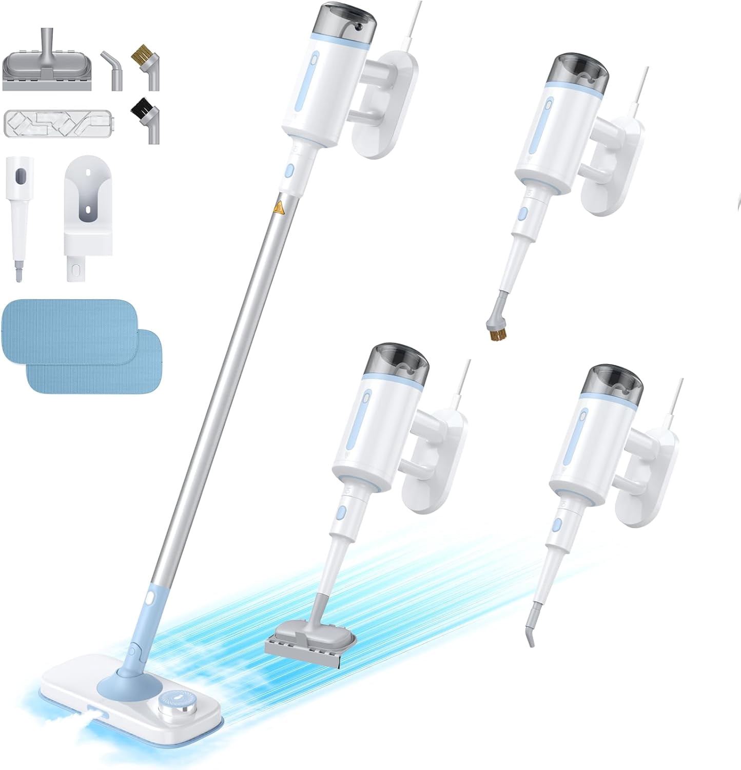 Steam Mop, 10 in 1 Detachable Handheld Steam Cleaner for Home and Floor ...