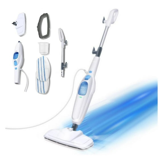 Steam Mop 1500W Electric Floor Cleaner Hot Steam Cleaner Handheld ...