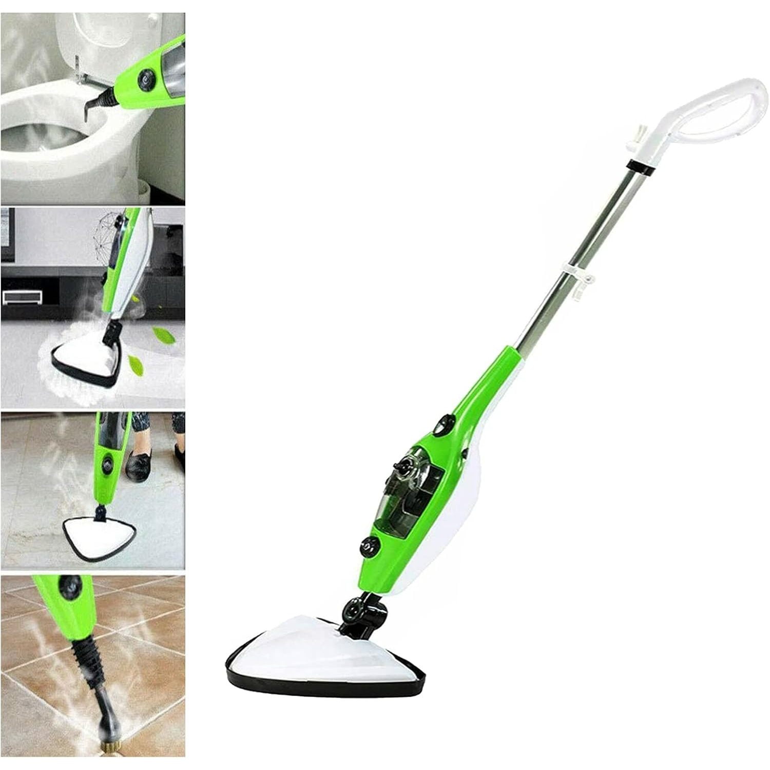 Steam Mop, Floor Steamers for Hardwood and Tile, 10-in-1 Multipurpos ...