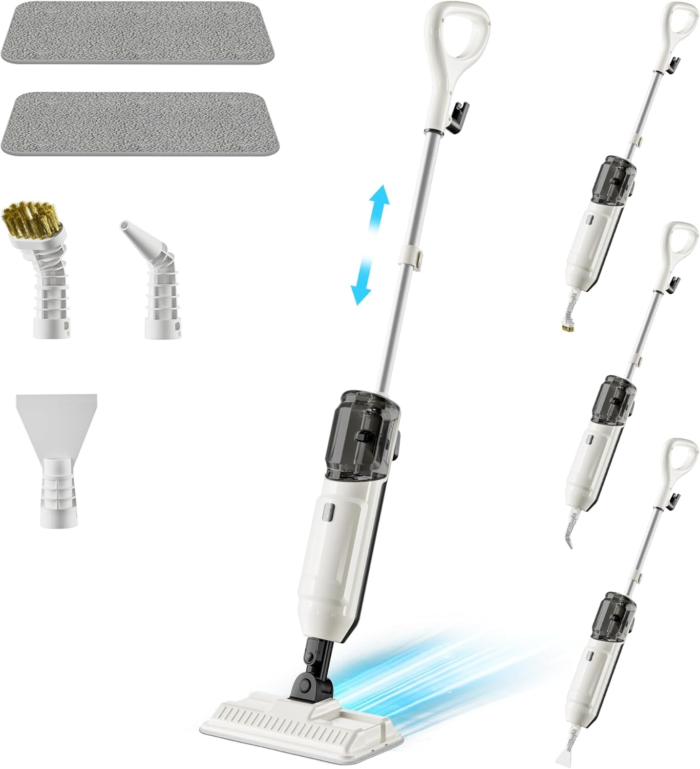 Steam Mop, MultiPurpose Steam Cleaner for Home with Handheld Steamer ...