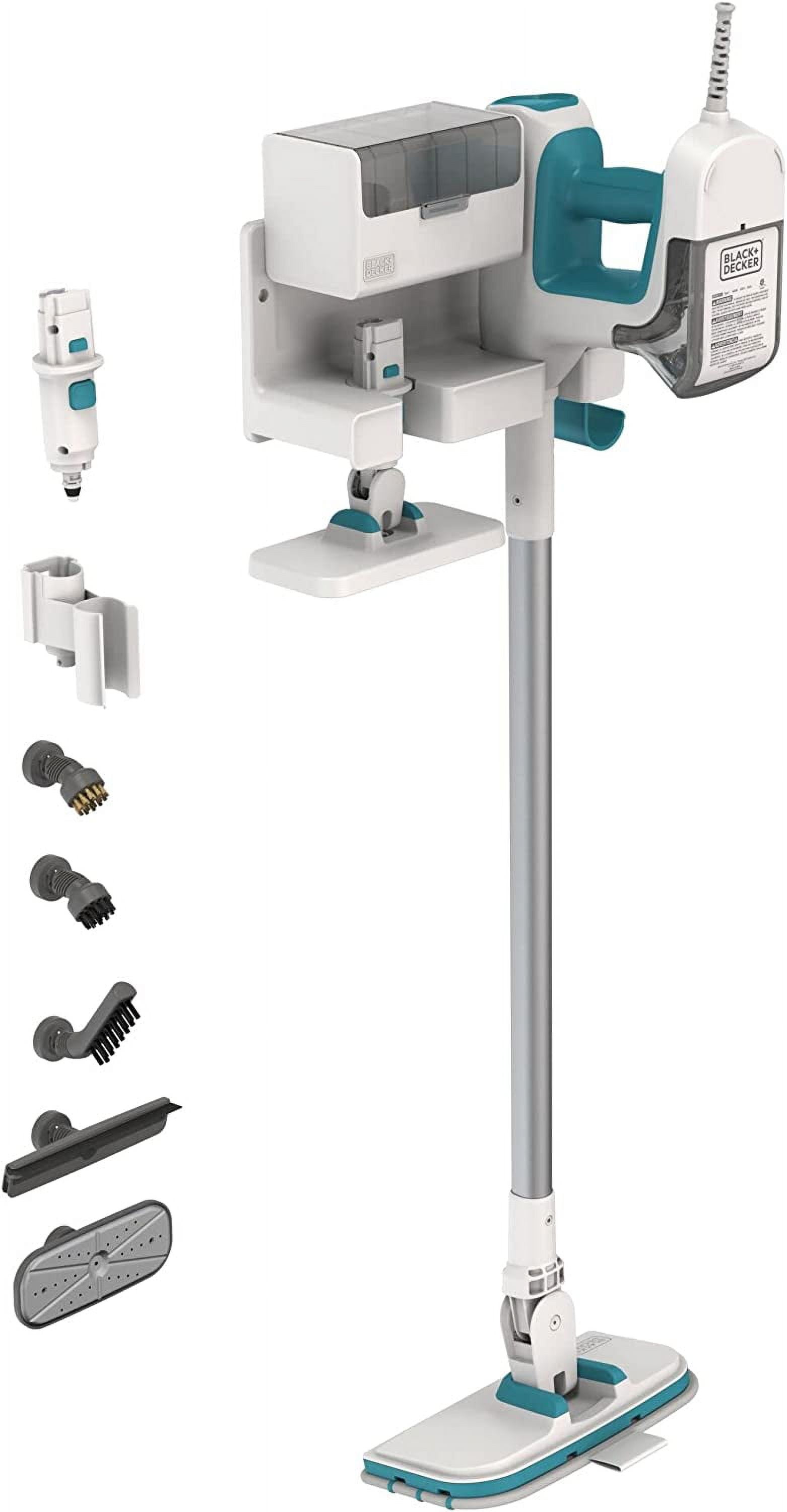 BLACK+DECKER Multipurpose Handheld Steam-Mop Cleaner System, 7 ...