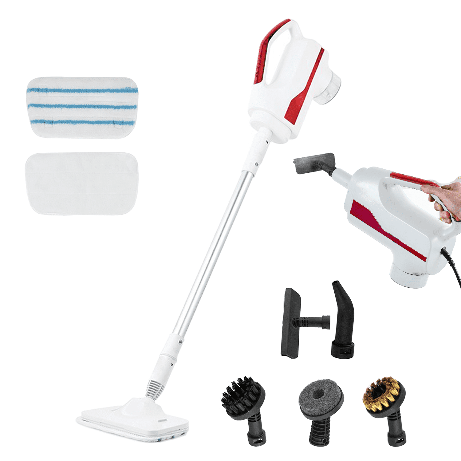 ARDIKAMA Steam Mops for Floor Cleaning 266ºF High Temperature-Handheld ...