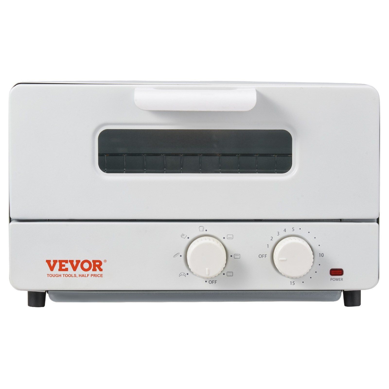 Steam Oven Toaster, 12L Countertop Convection Oven, 1300W 5 In 1 Steam ...