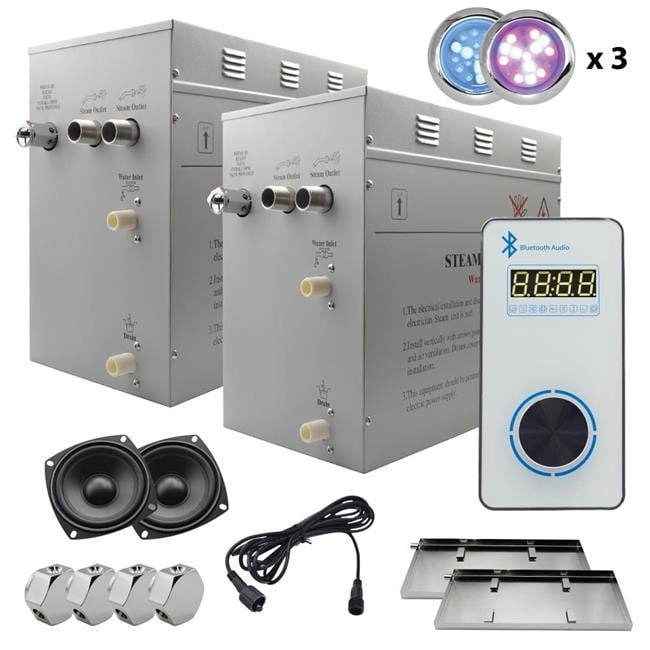 Steam Planet GH24VWPX6E Superior Encore Plus 24 kW Steam Bath Generator ...