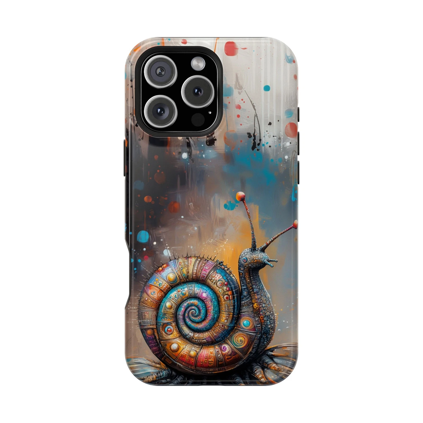 Steam Punk Snail Shell Mechanical Art Case for iPhone 17 11 12 13 14 15 ...