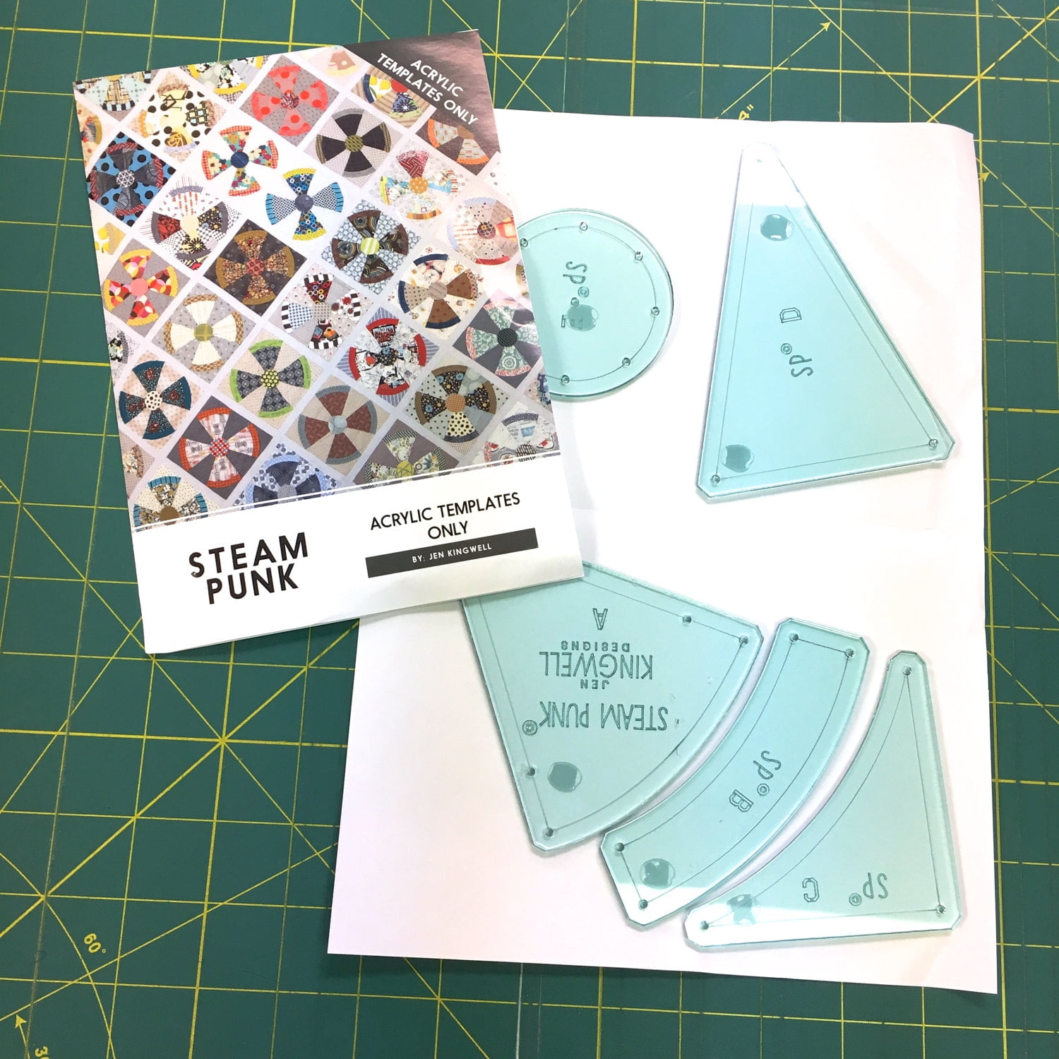 Steam Punk Steampunk Jen Kingwell Designs Acrylic Templates Set ...