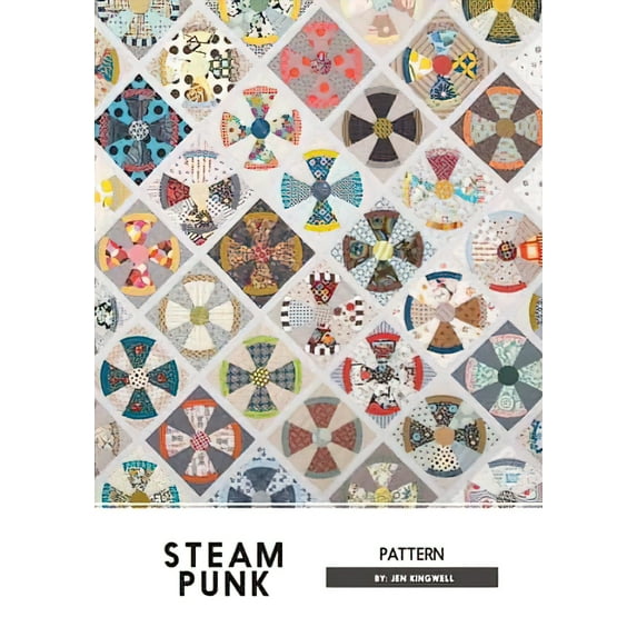 Steam Punk Quilt Pattern by Jen Kingwell - Walmart.com