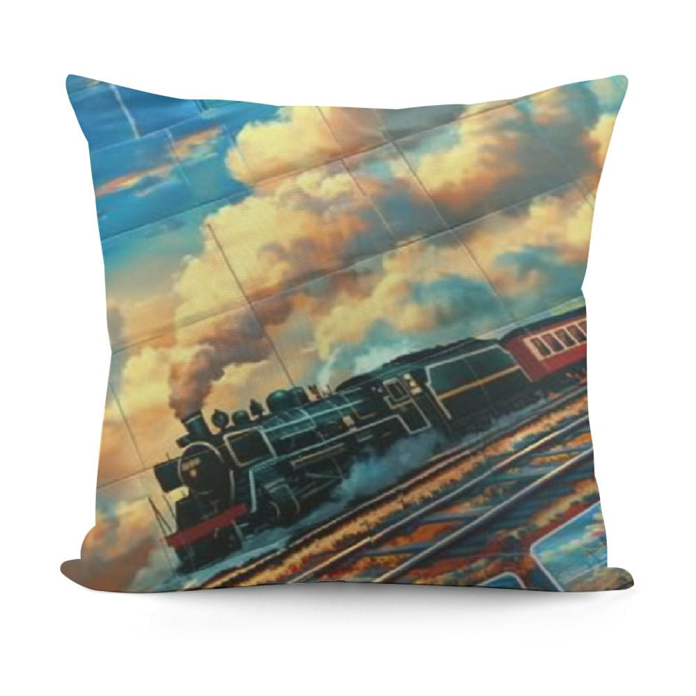 Steam Railroad Trains Quilt Sets & Pillowcases, Quilts Bedding Set ...