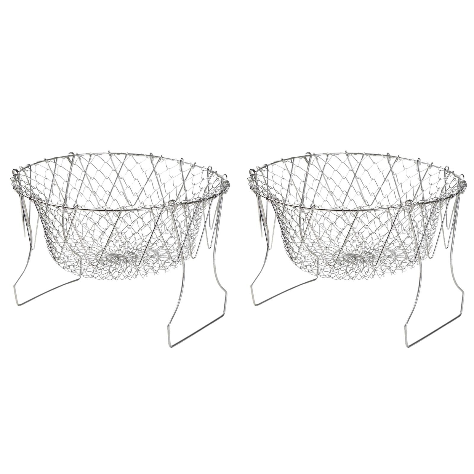 Steam Rinse Strain Fry Strainer Stainless Steel Strainer Net Kitchen ...