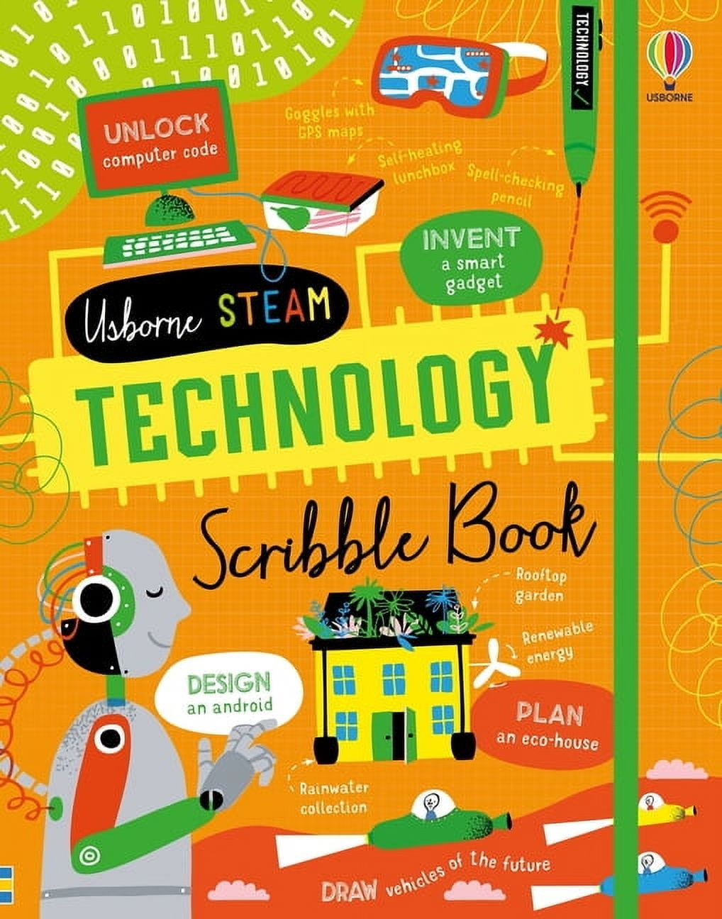 Steam Scribble Books Technology Scribble Book, (Hardcover) - Walmart.com