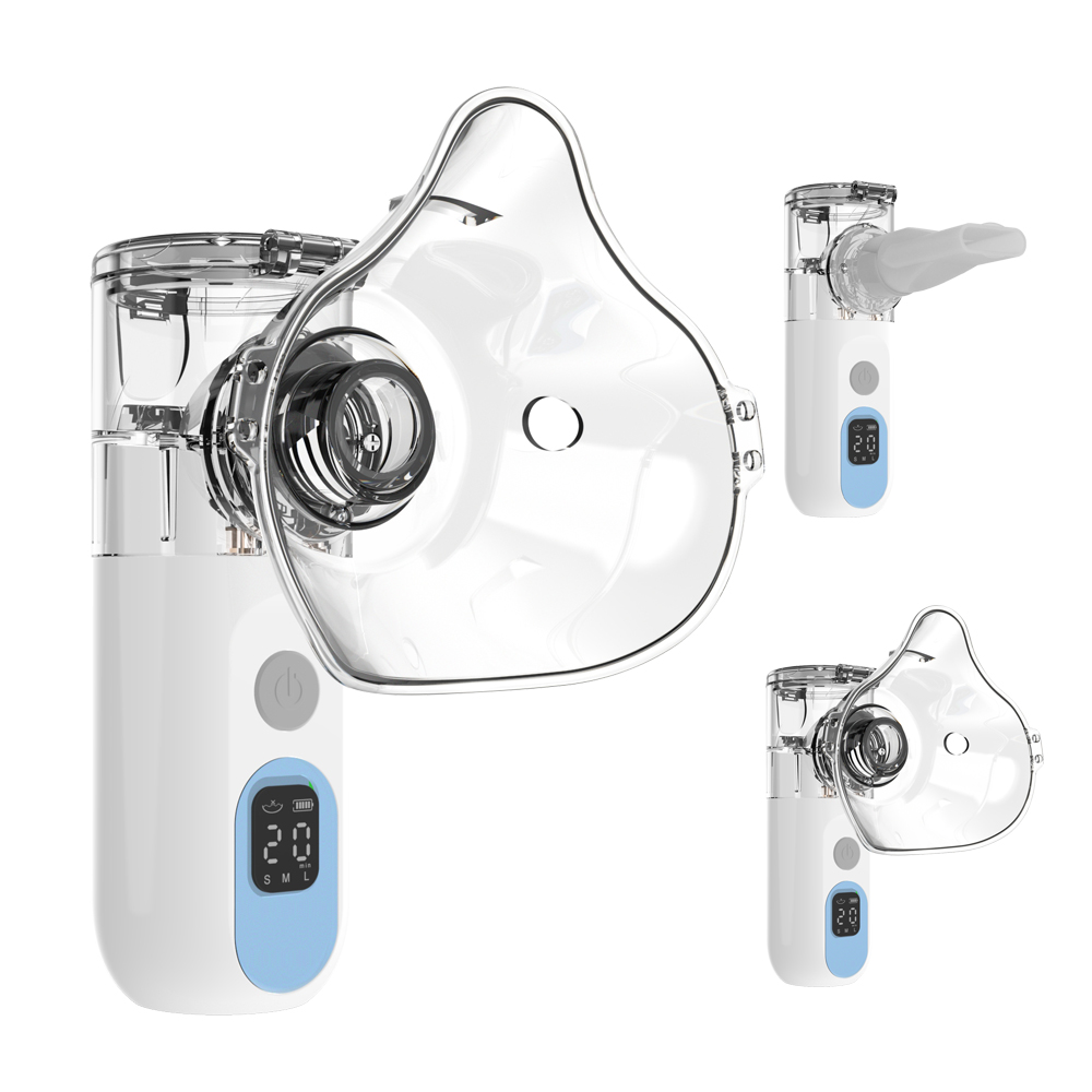 Steam Sinus Inhaler with 3 face mask, for Allergies and Colds, White ...