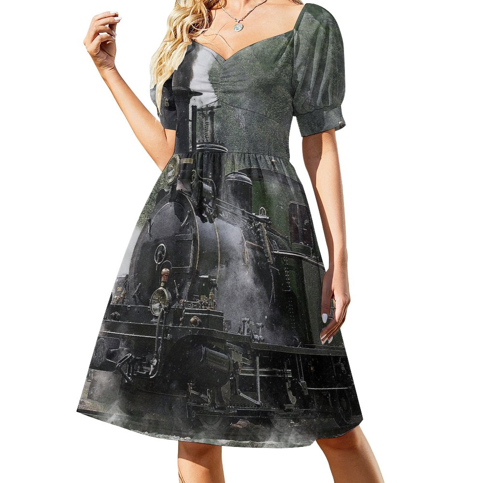 Steam Sleeveless Dress summer outfits for women 2024 evening dress ...