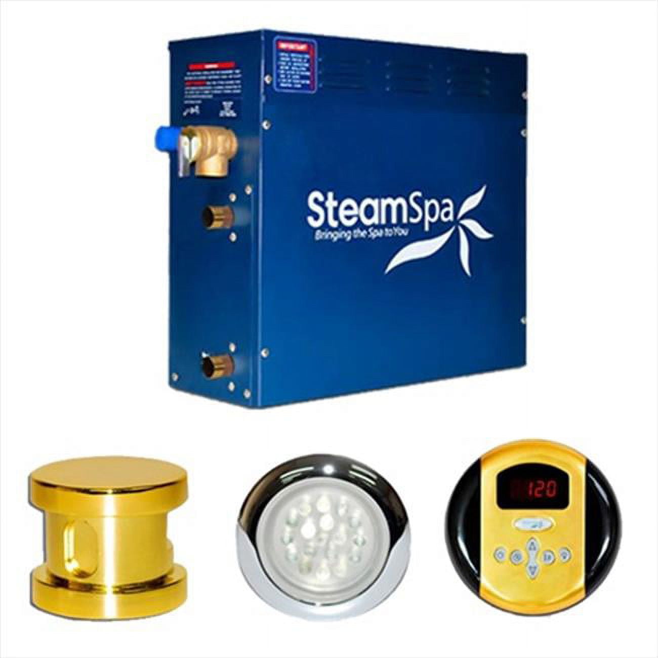 Steam Spa IN750GD Steam Spa Indulgence Package for Steam Spa 7.5kW ...