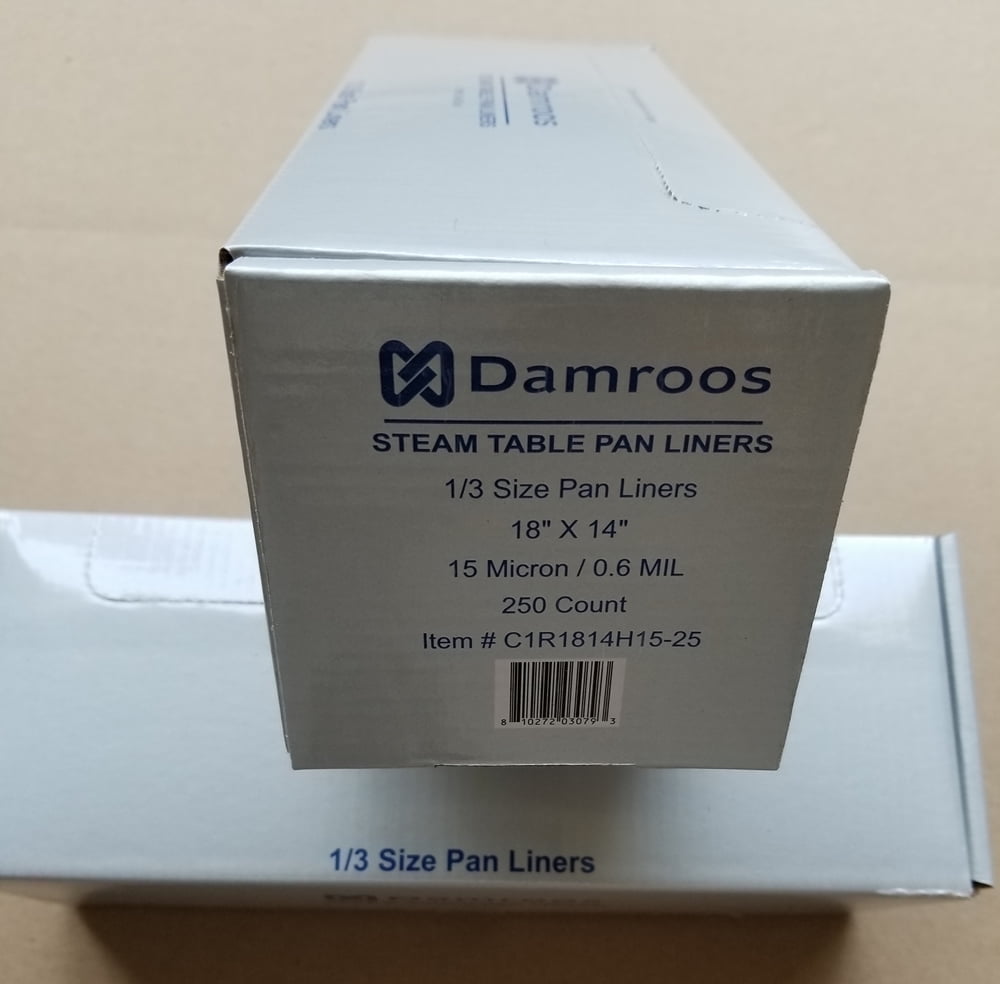 Steam Table Pan Disposable Liners, Heavy, 1/3 Pan - Walmart.com