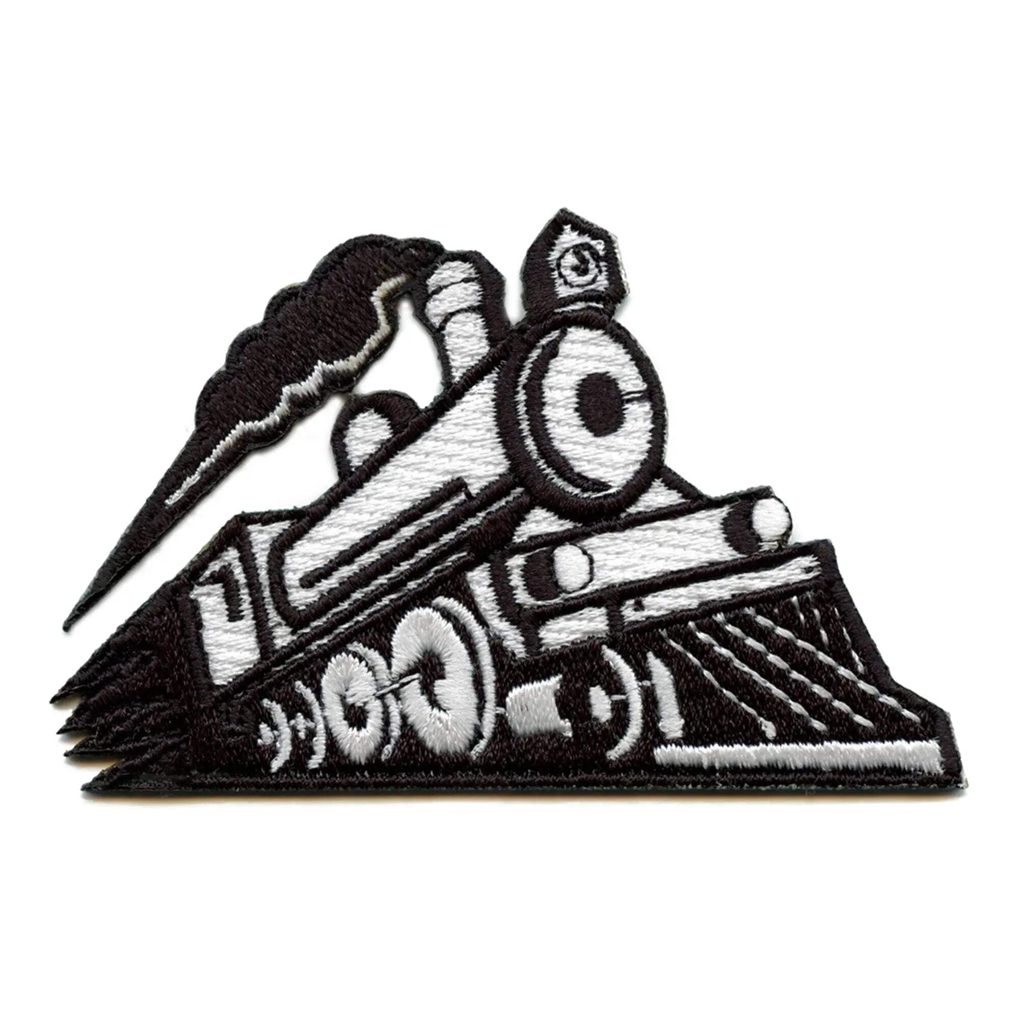 Steam Train Locomotive Patch Engineer Railway Embroidered Iron On ...