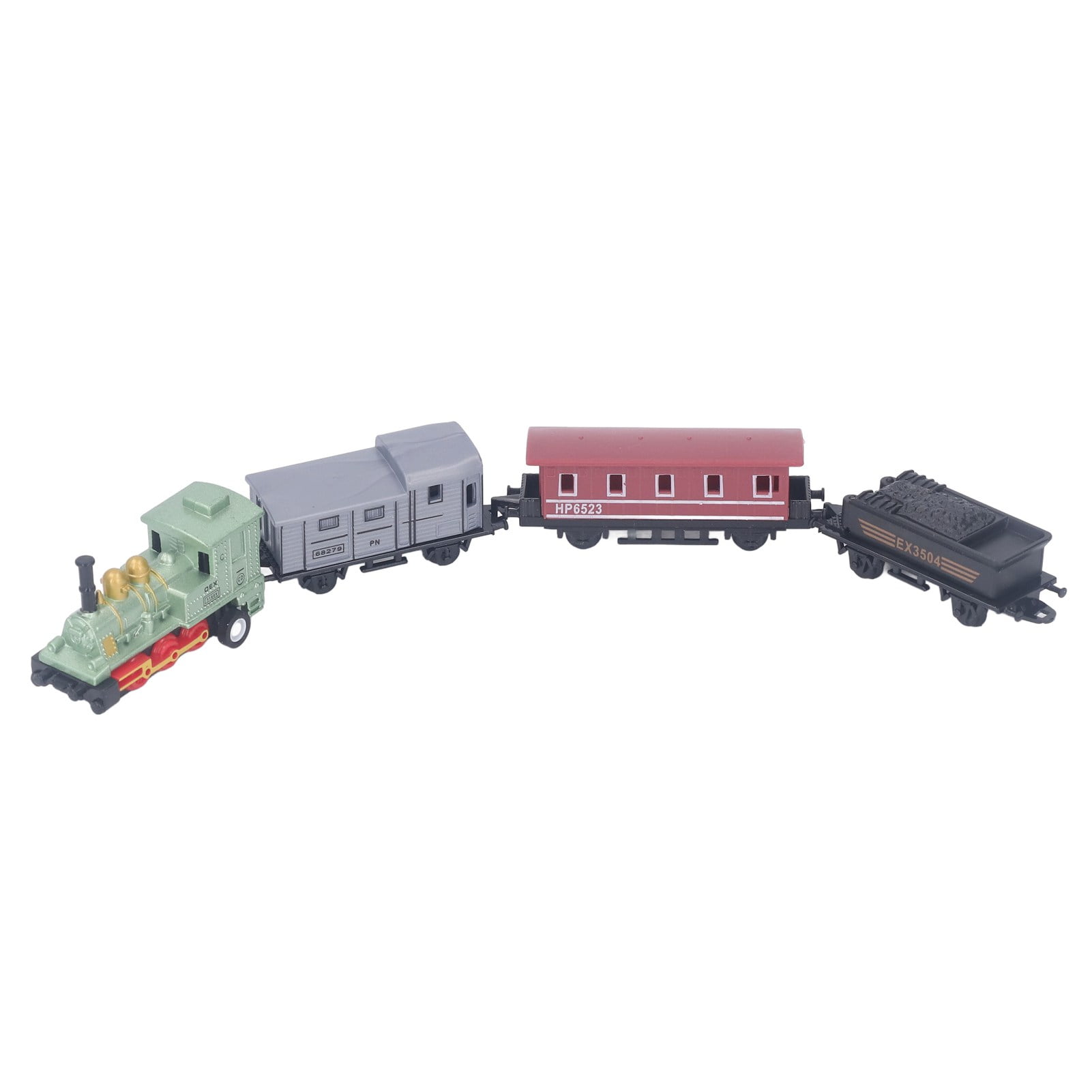 Steam Train Model Toy Pull Back Cultivate Hands On Ability Educational ...