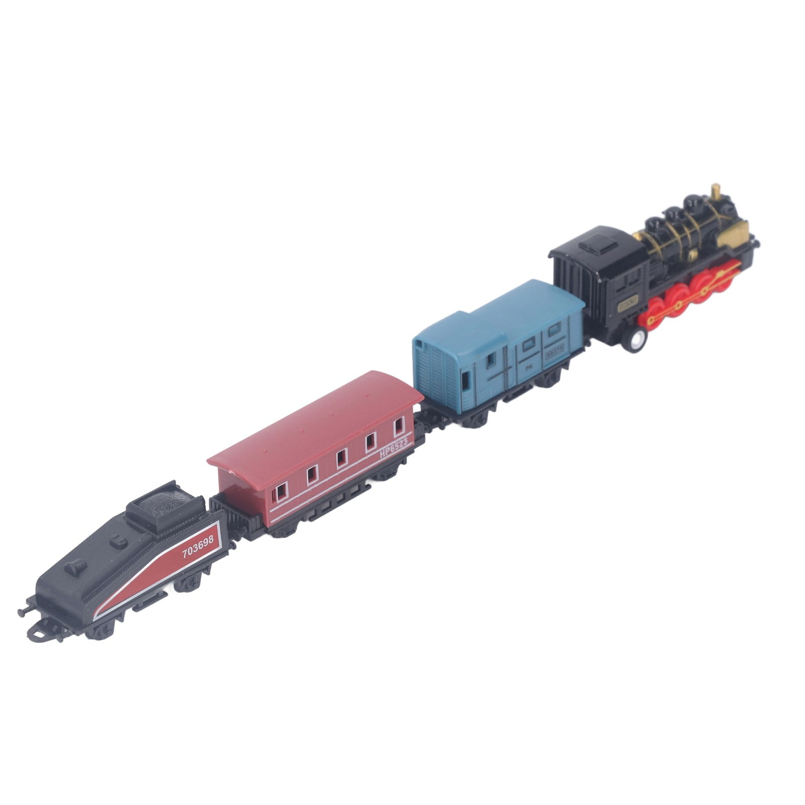 Steam Train Model Toy Vintage Alloy Pull Back Cultivate Hands On ...