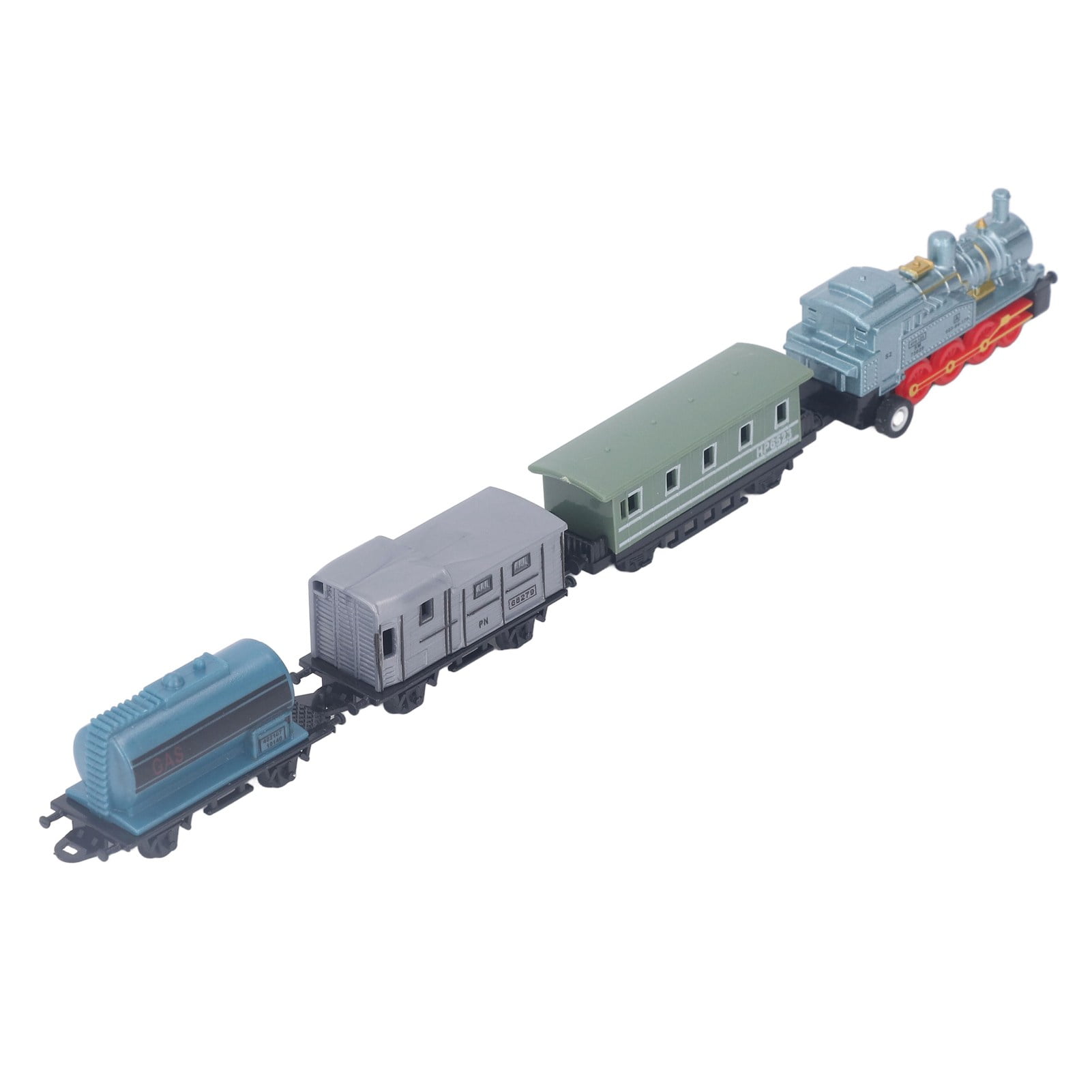 Steam Train Model Toy Vintage Alloy Pull Back Cultivate Hands On ...