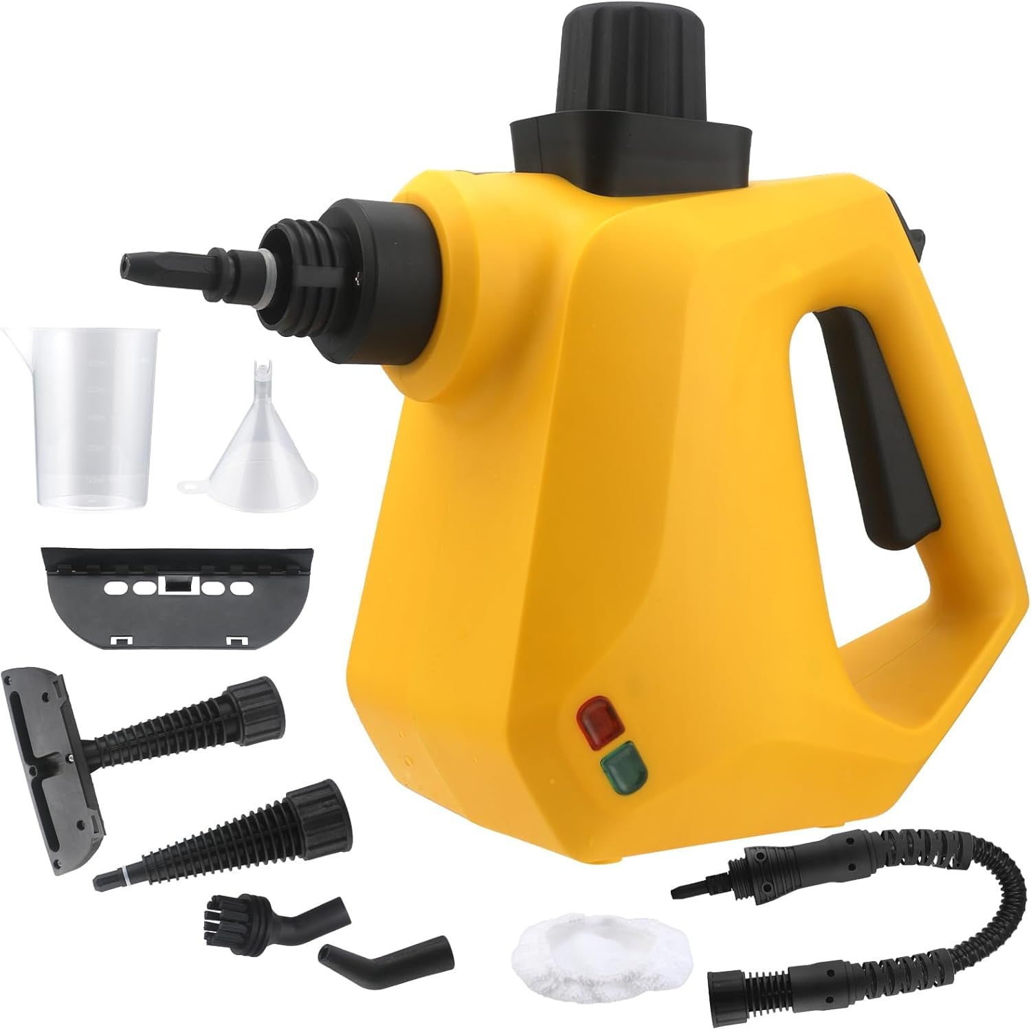 Steam cleaner,Handheld Steamer for Cleaning with 3 Brush Heads, 6 ...